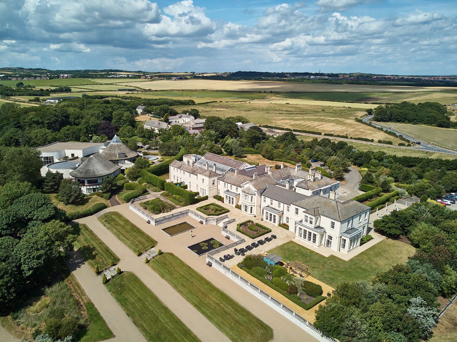 Seaham Hall, County Durham - Crisp White Sheets