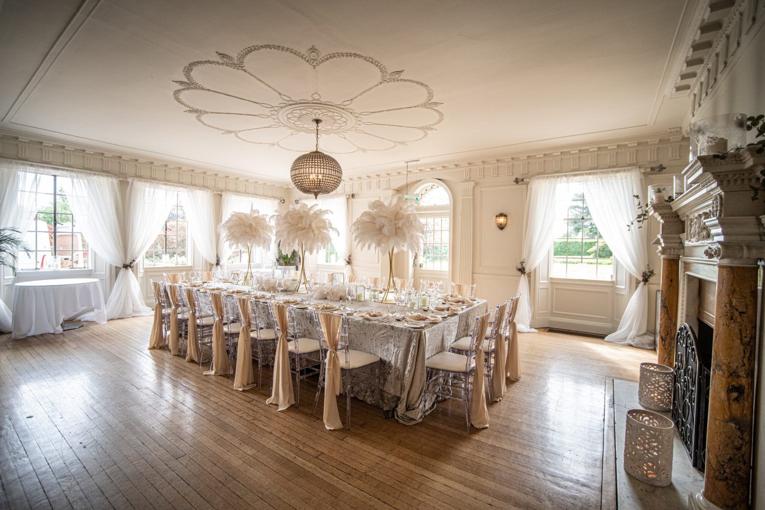 Eaves Hall, Ribble Valley - CrispWhiteSheets.com