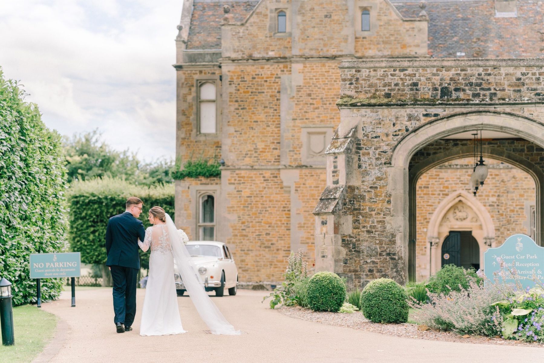 Fawsley Hall, Northamptonshire - Crisp White Sheets